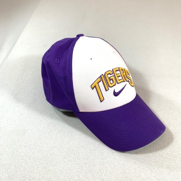 Nike | Accessories | Nike Legacy 9 Lsu Tigers Center Swoosh Baseball ...